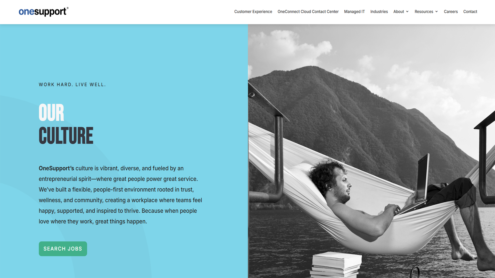 OneSupport | CX, IT & Cloud That Work Together - Our Culture - OneSupport, Inc.